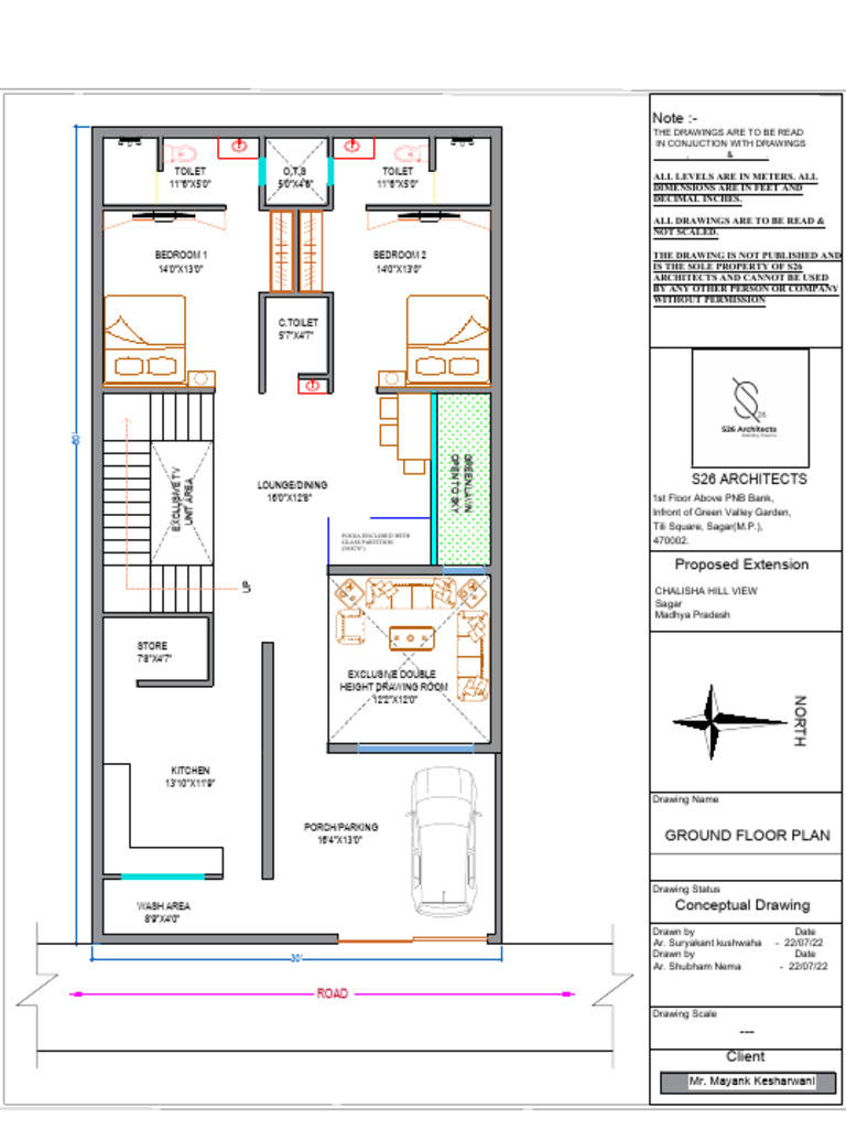 CA Mayank Ground Floor Plan | PDF | Queensland Heritage Register | Houses