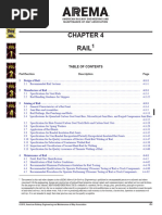 AREMA MRE 2010 TOC-Vol4 Ch28 | PDF | Rail Transport