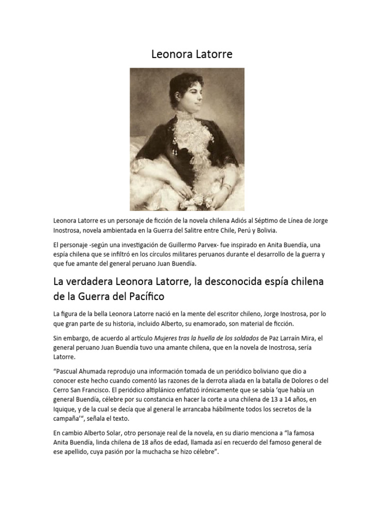 Leonora Latorre | PDF