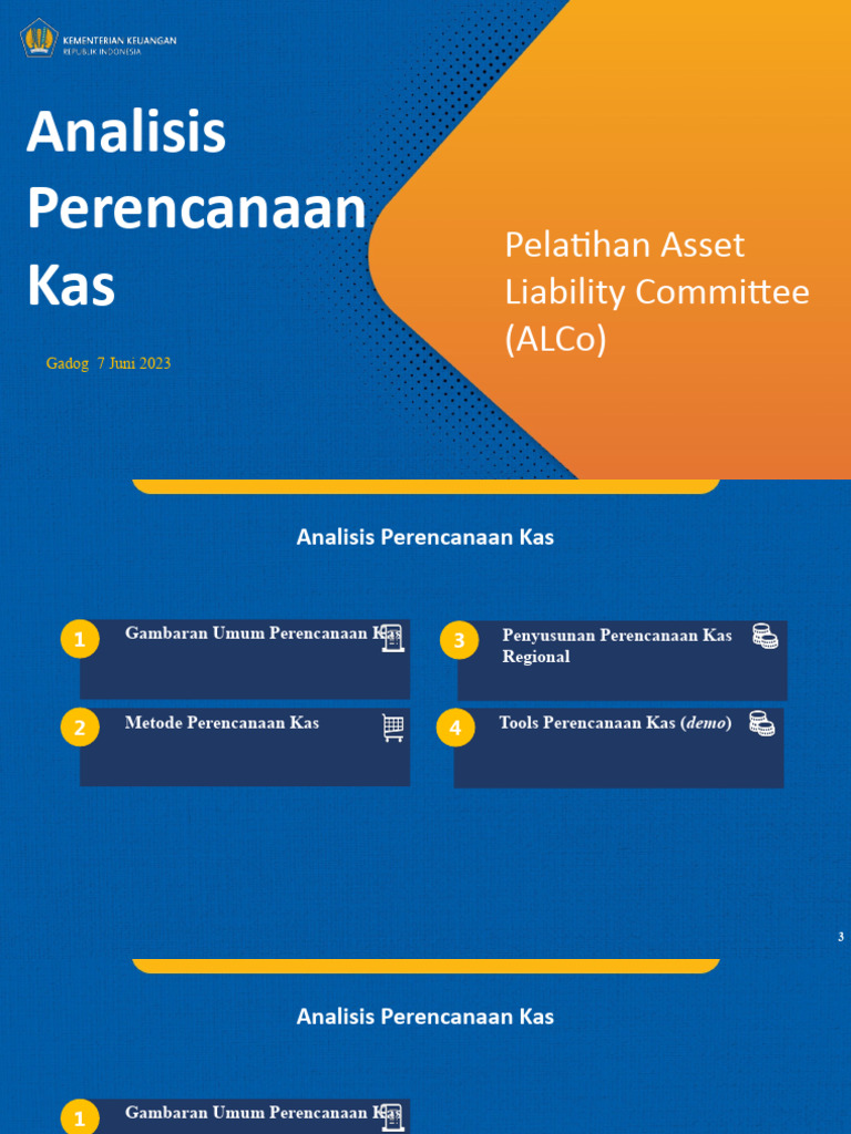 Bahan Ajar - Perencanaan Kas Pemerintah | PDF