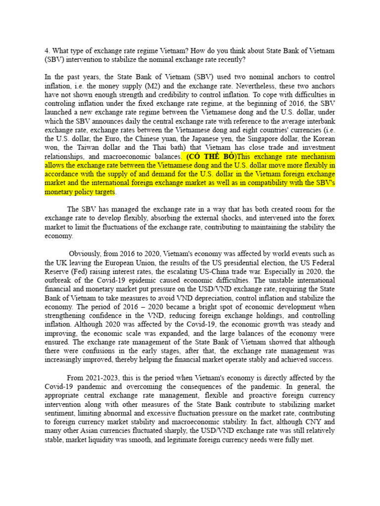 Part3 | PDF | Exchange Rate | Inflation