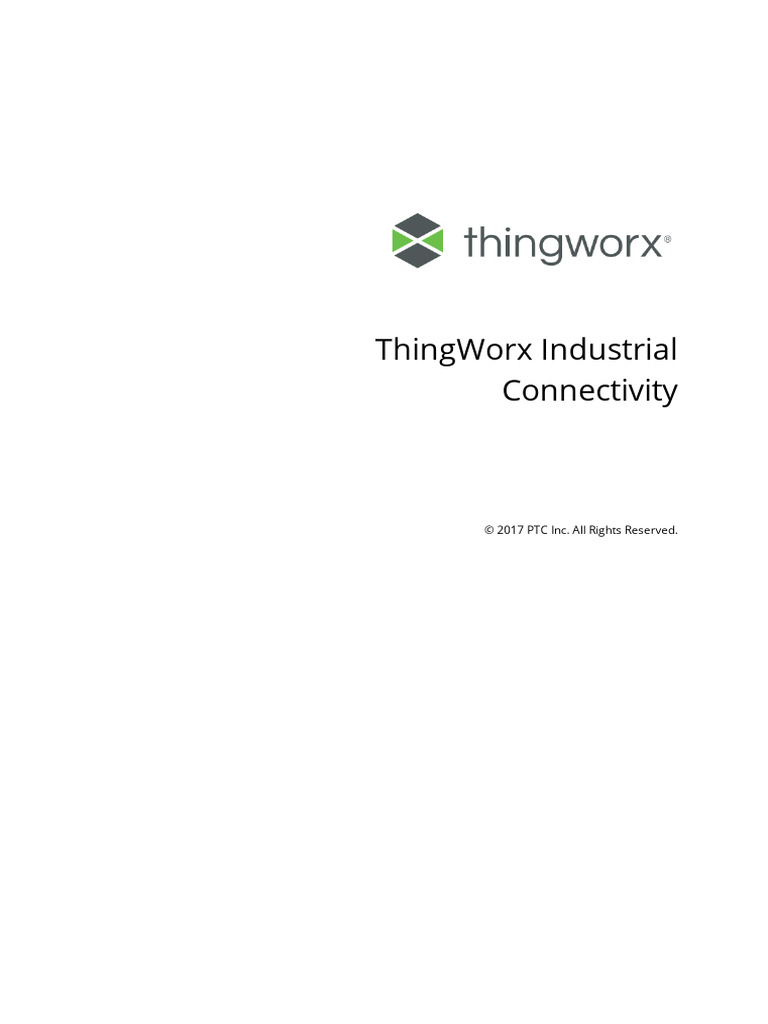Thingworx Industrial Connectivity Manual | PDF | Component Object Model ...