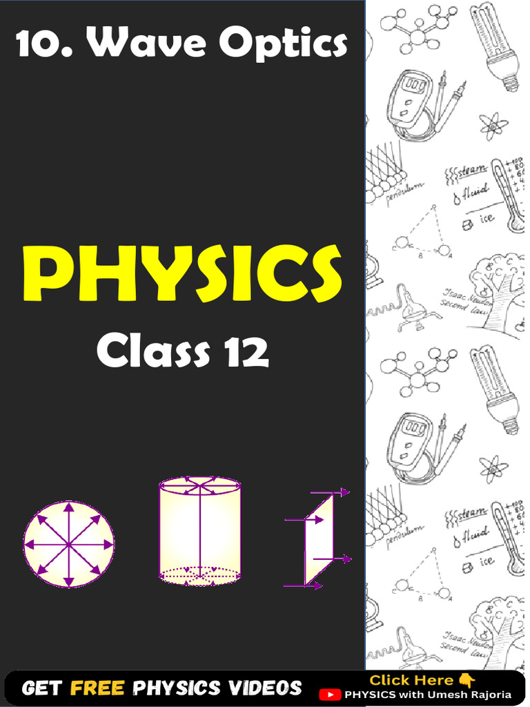 Wave Optics Notes-12th Physics | PDF
