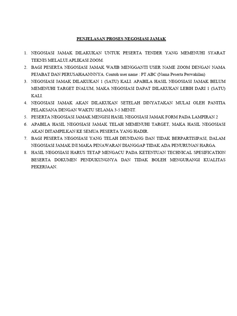 Penjelasan Nego Jama | PDF