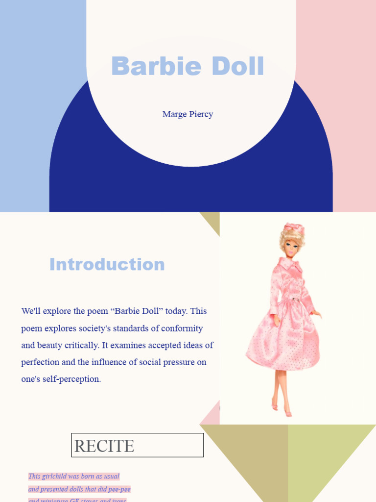 Poem Barbie Doll - 2 | Download Free PDF | Feminism | Gender Studies