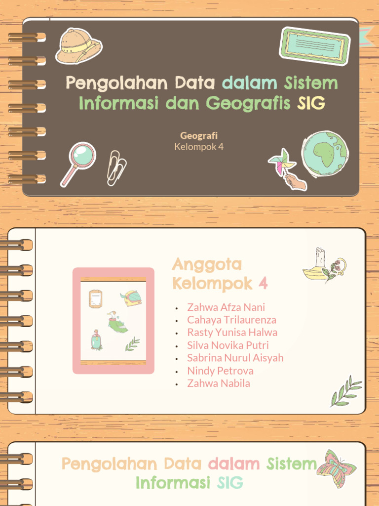 Proses Pengolahan Data dalam SIG | PDF | Komputer