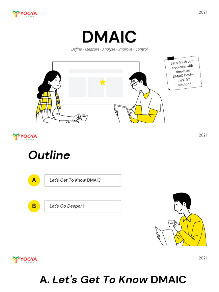 Define Measure Analyze Improve Control - DMAIC | PDF