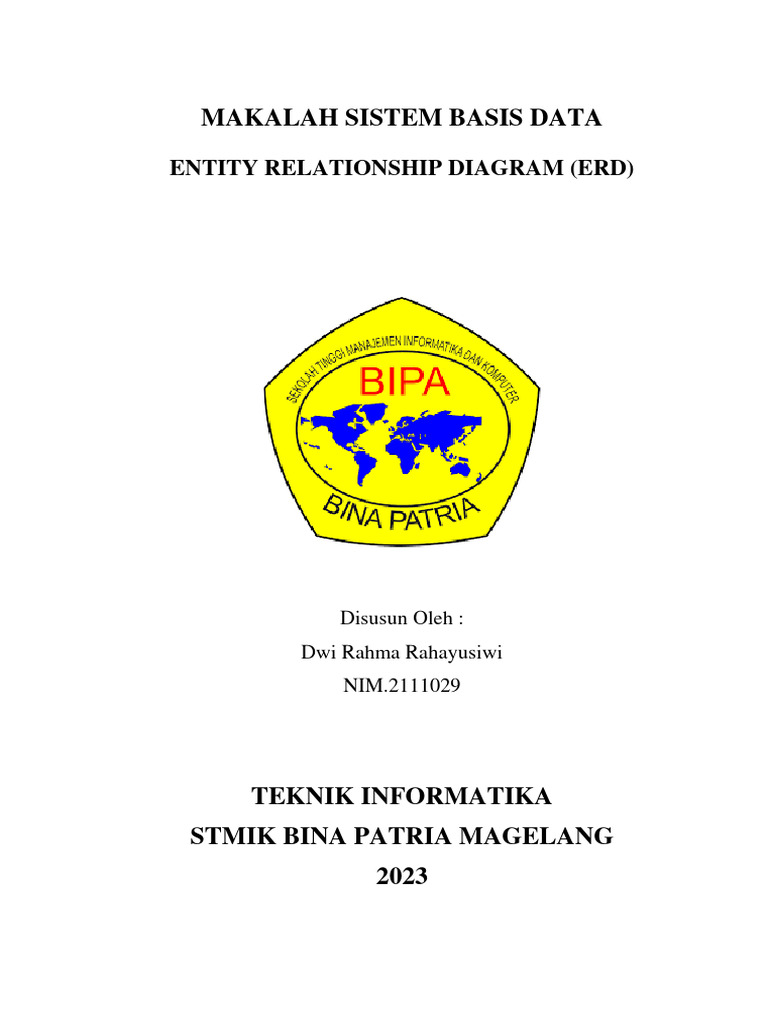 Entity Relationship Diagram (ERD) | PDF