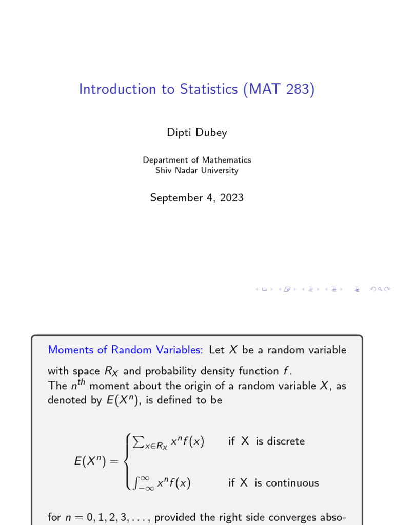 Lecture 6_Fall 2023 | PDF | Normal Distribution | Probability Density Function