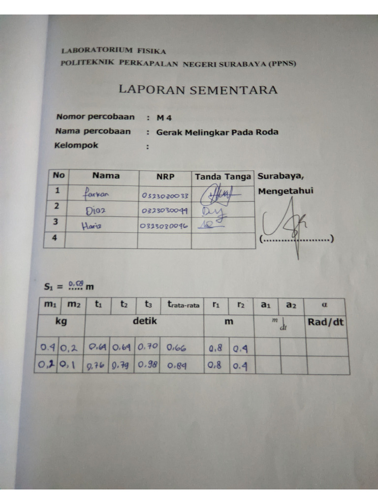 Fisika Praktek P15 | PDF