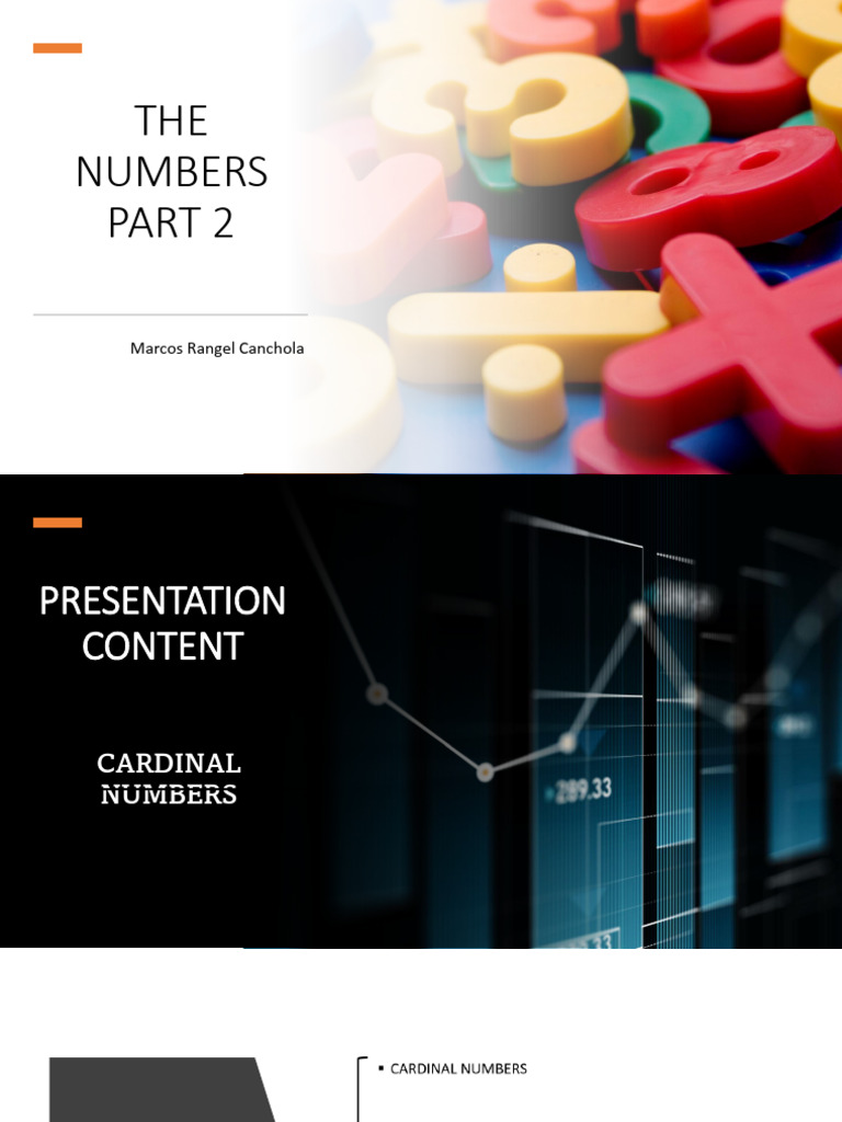 Clase N11 THE NUMBERS PART 2 | PDF