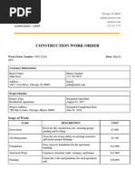 New Construction Spec Sheet Free PDF Template Download | PDF | Door ...