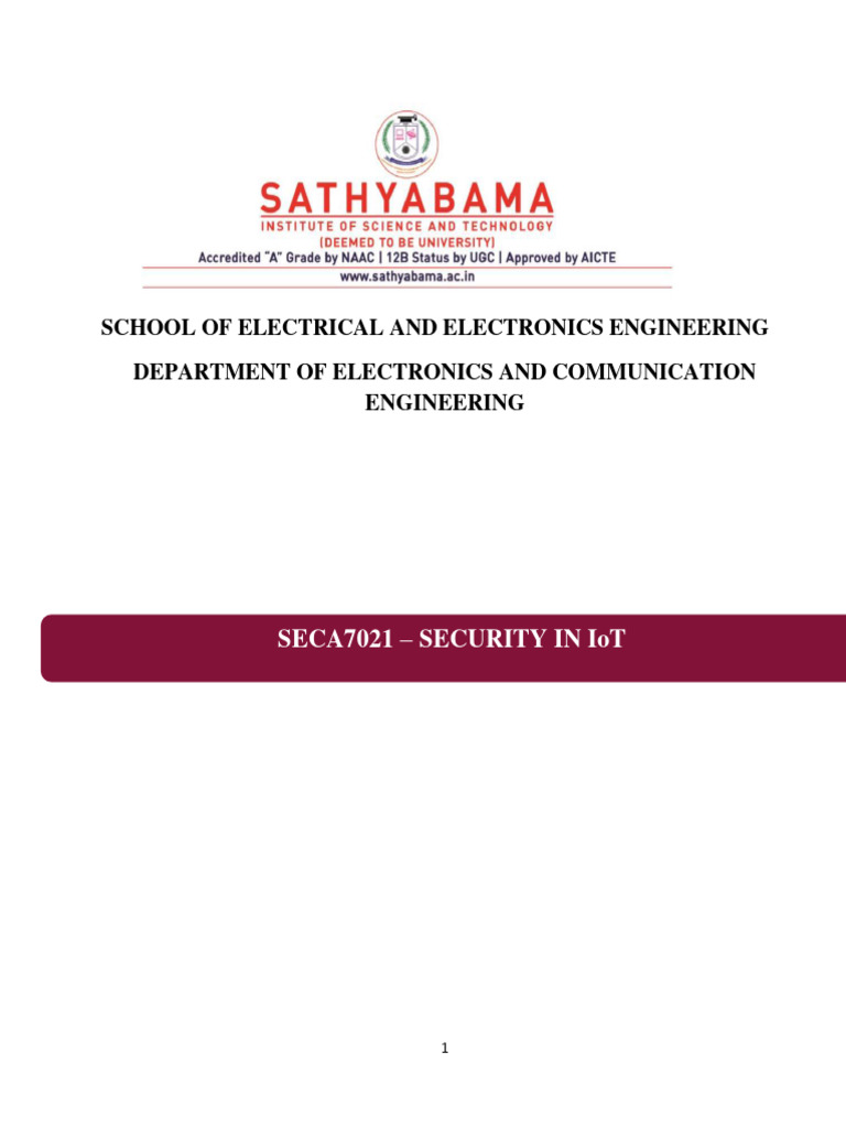Iot Security and Protocols | PDF | Internet Of Things | Apache Hadoop