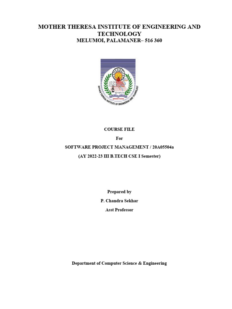 SPM 3-I Couse File Format | PDF | Project Management | Engineering SPM 3-I Couse File Format | PDF | Project Management | Engineering