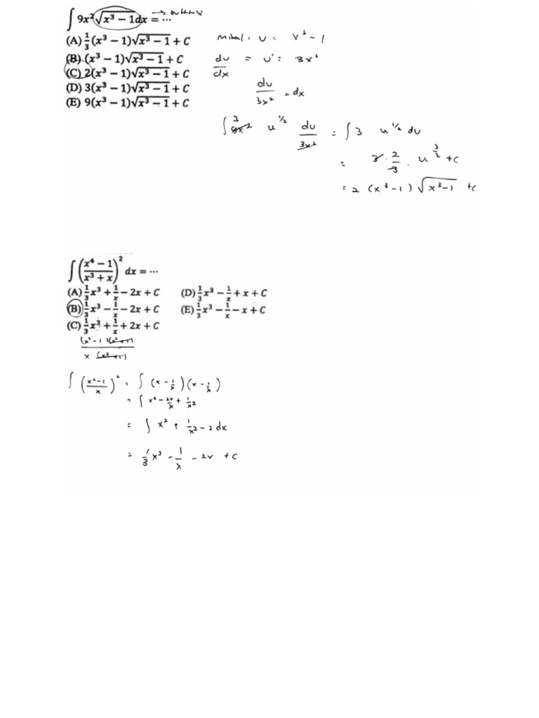 Cakaran Integral | PDF