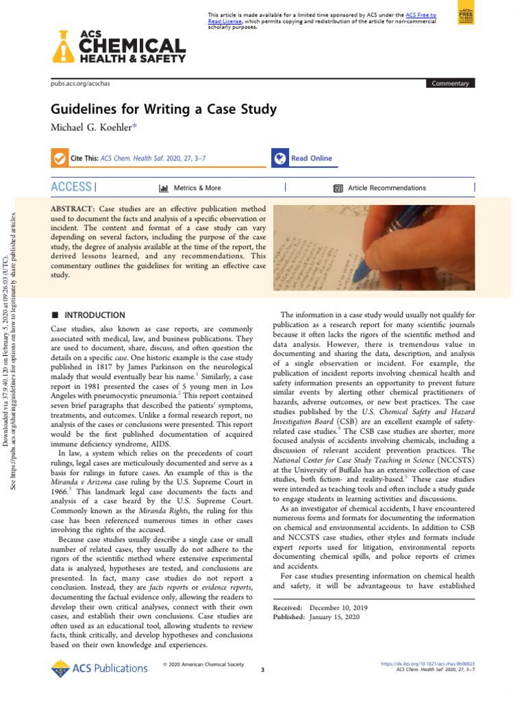 1-Case Study - Guidelines | PDF | Information | Data