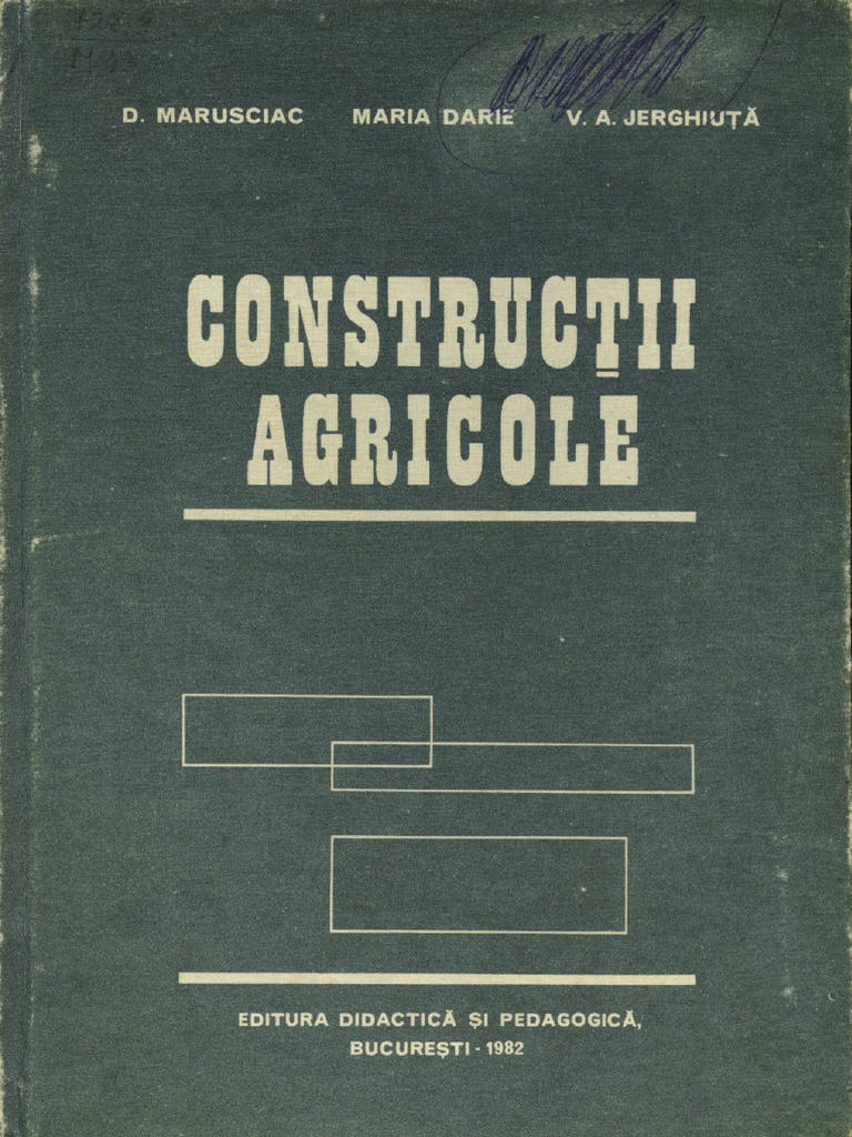 Marius Ciac Constructii-Agricole | PDF
