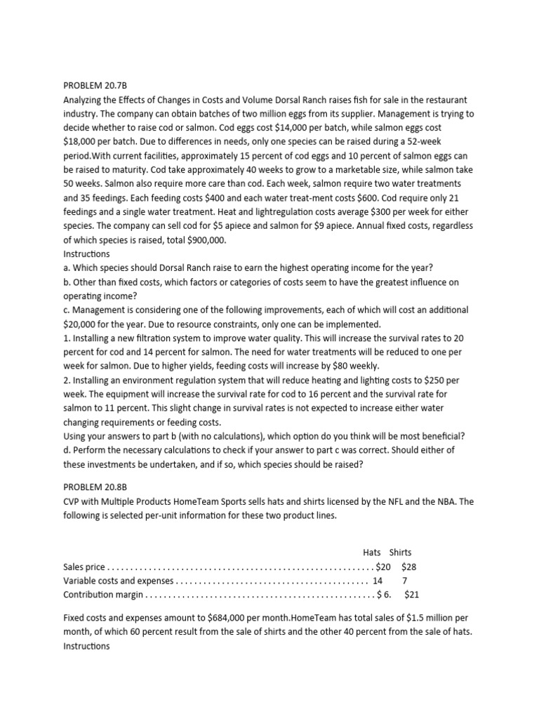 Problem M | PDF | Financial Economics | Business Economics