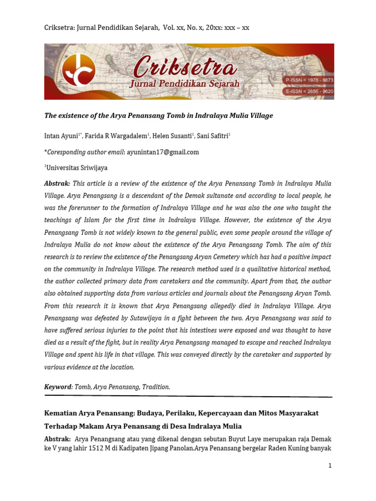 Intan Ayuni - 06041282025021 - REVISI | PDF | Social Science | Religion ...