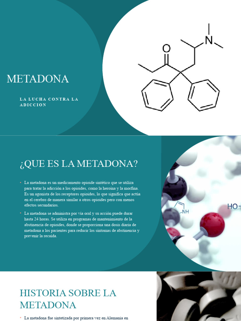 Metadona: Tratamiento y Controversia | PDF | Drogas | Despachador de drogas