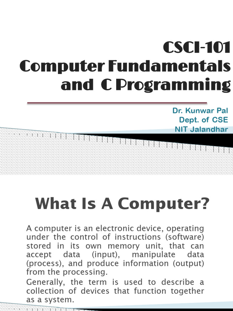C Programming Pdf Random Access Memory Read Only Memory 
