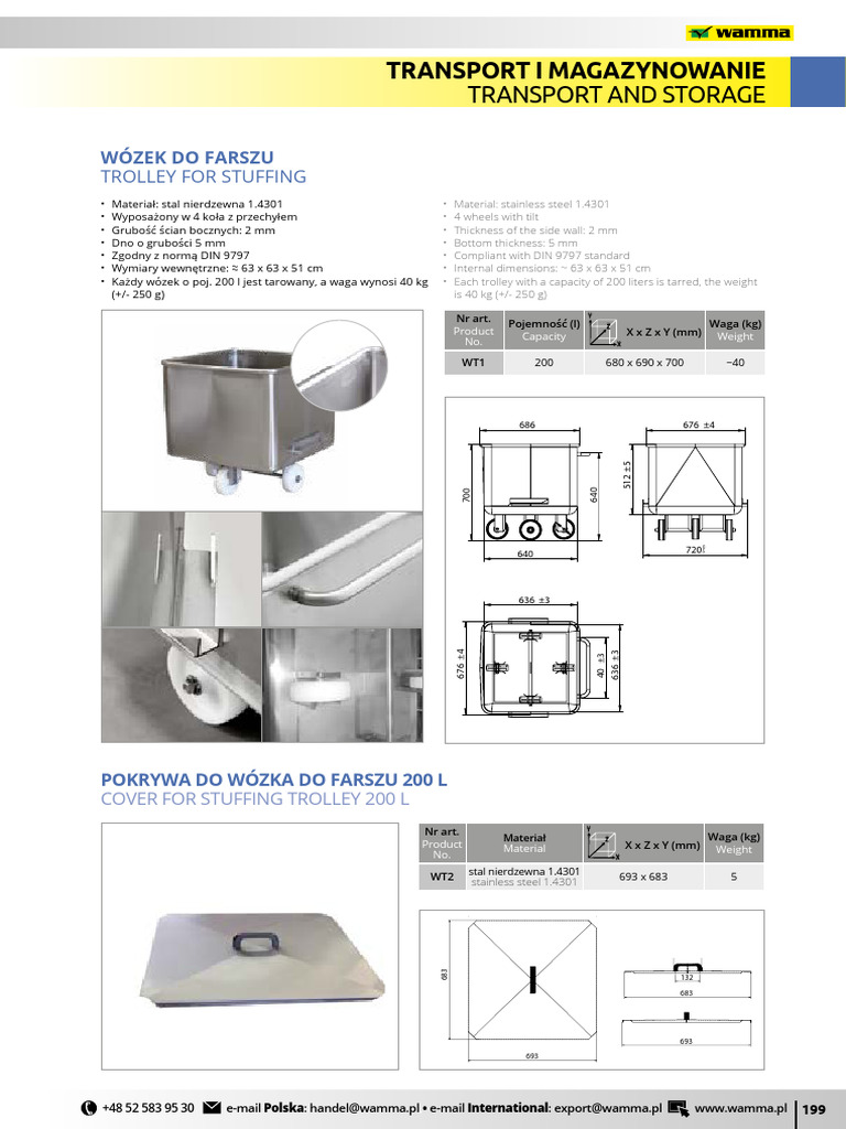 Din 9797 200 Eurobin | PDF