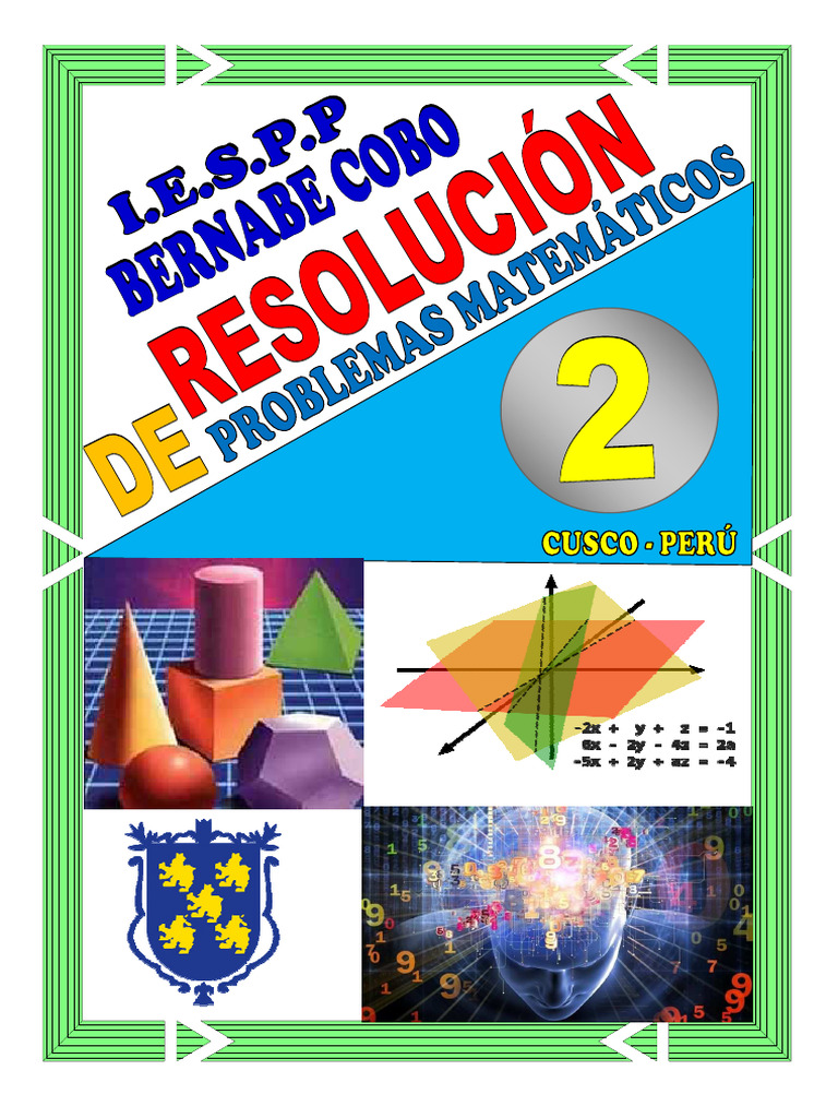 Resolución de Problemas Matemáticos | PDF | Perpendicular | Toma de ...