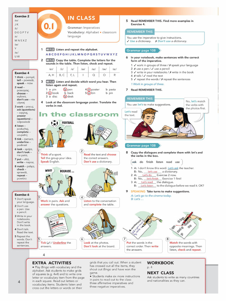 Focus 2e 1 TB Unit 0-1 | PDF