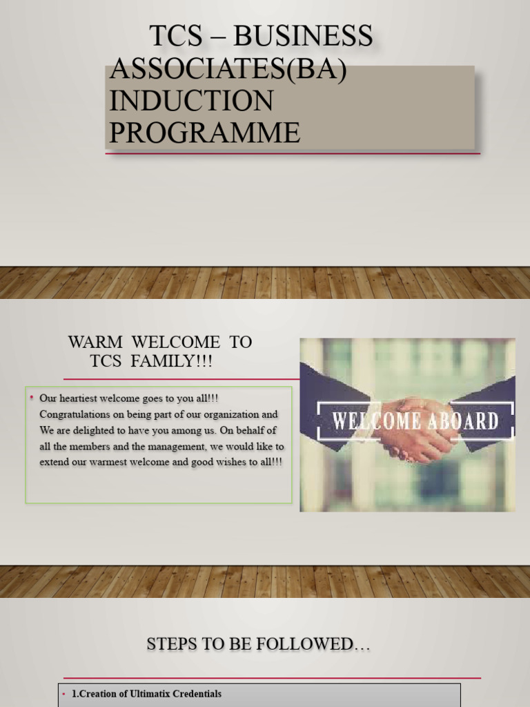 BA Induction | PDF | Mobile App | Login