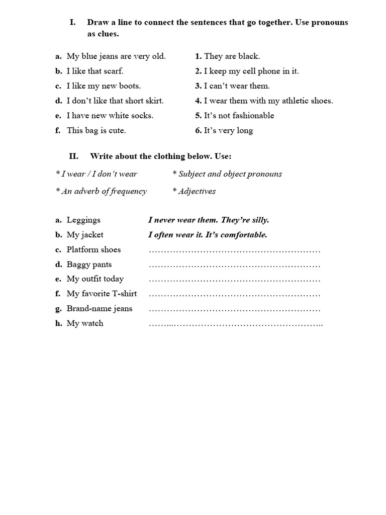 Exercise For Lesson Plan | PDF