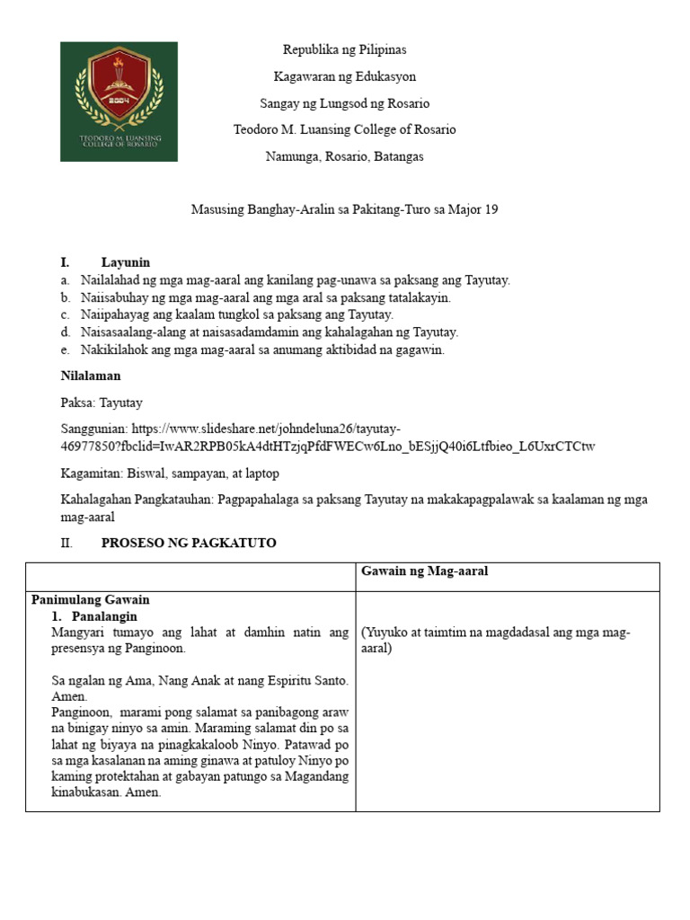 Major 19 | PDF