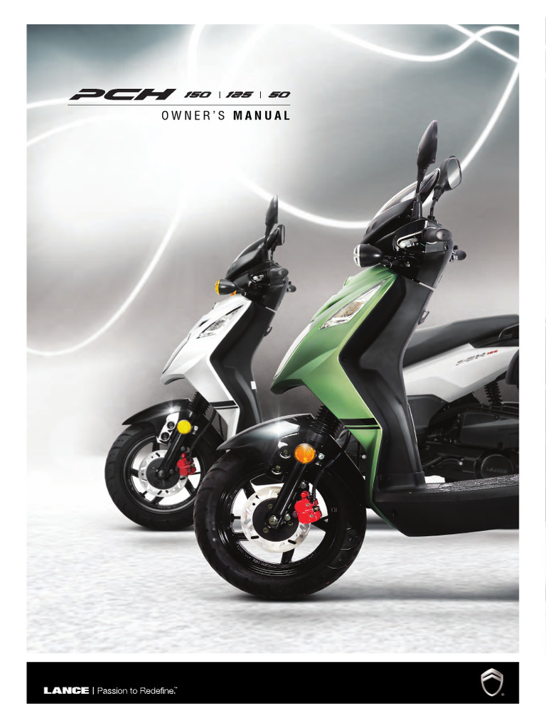 Lance PCH 50 125 150 Owner Manual | PDF | Fuse (Electrical) | Headlamp