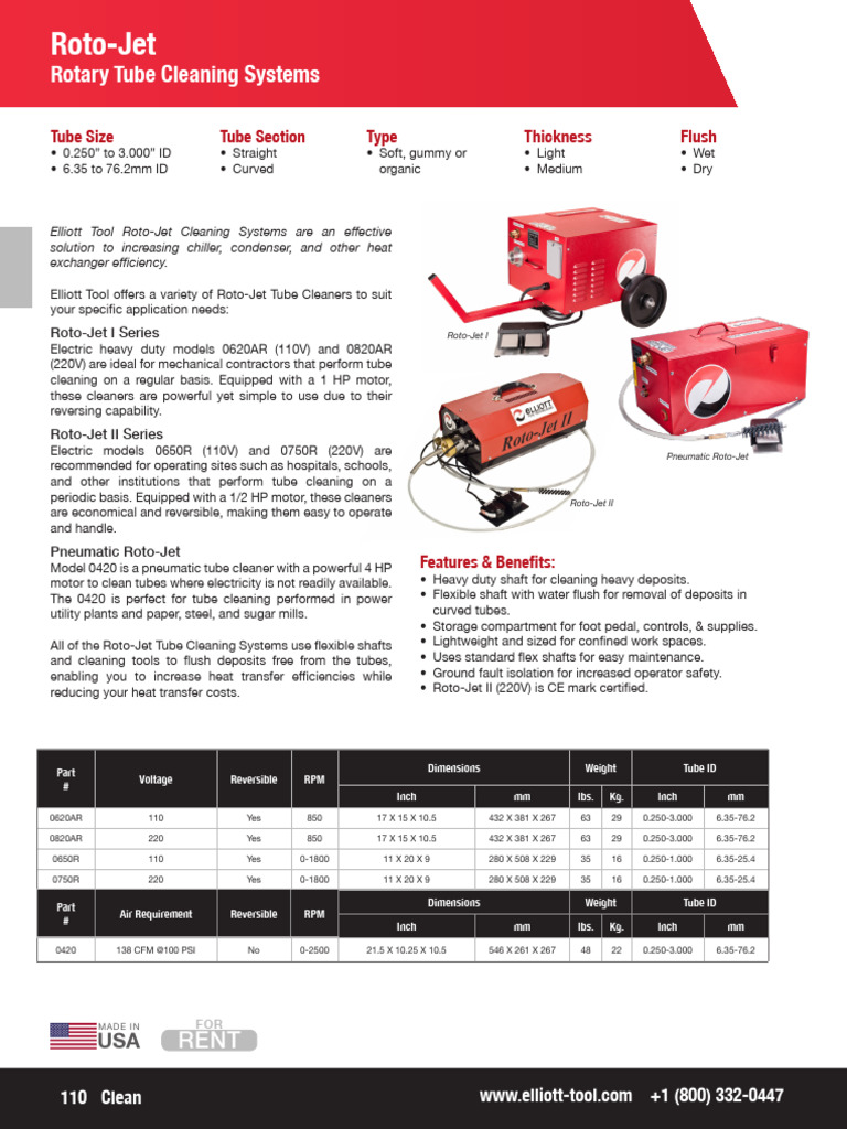 Roto Jet Catalog 2022 | PDF | Pipe (Fluid Conveyance) | Mains Electricity
