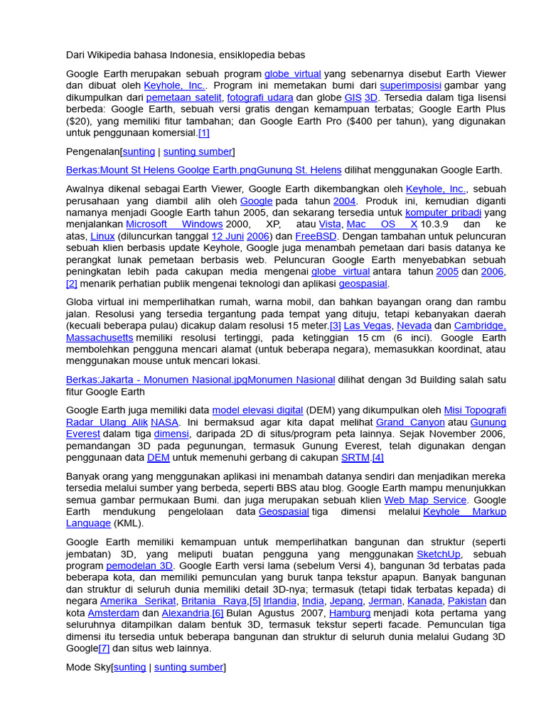 Google Earth | PDF