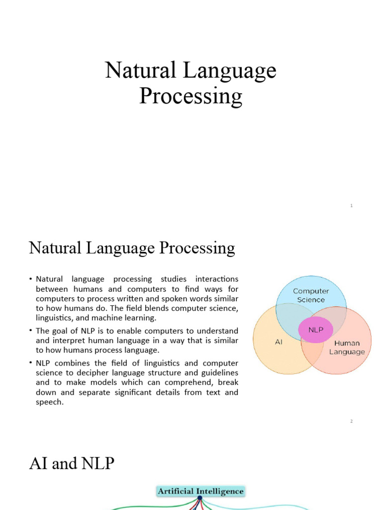 Natural Language Processing | PDF | Parsing | Syntax