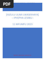 Essay writing notes, Isizulu. | PDF | Writing | Human Communication