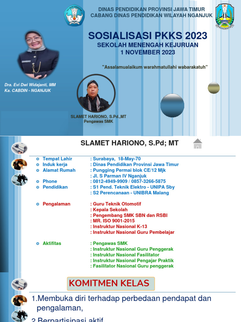 Materi Sosialisasi PKKS 2023 PDF | PDF | Karier & Perkembangan | Pengembangan Diri