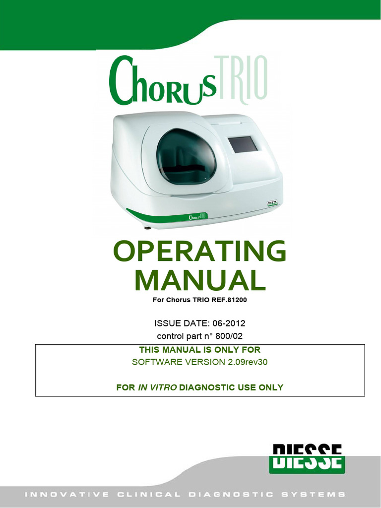 Chorus-Trio Ver 2.09r30 06.2012 - en | PDF | Computing