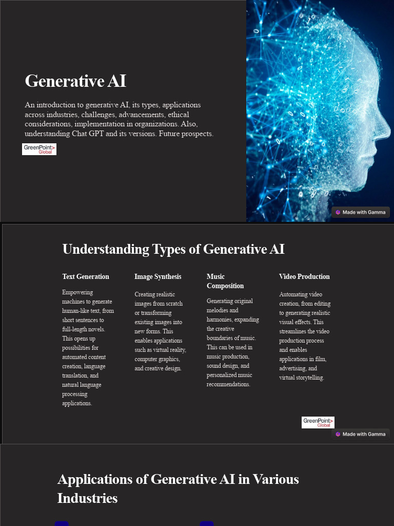 Generative AI | PDF | Artificial Intelligence | Intelligence (AI) & Semantics