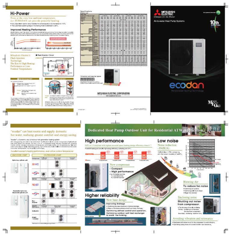 Ecodan AA Leaflet R2 3131 | PDF