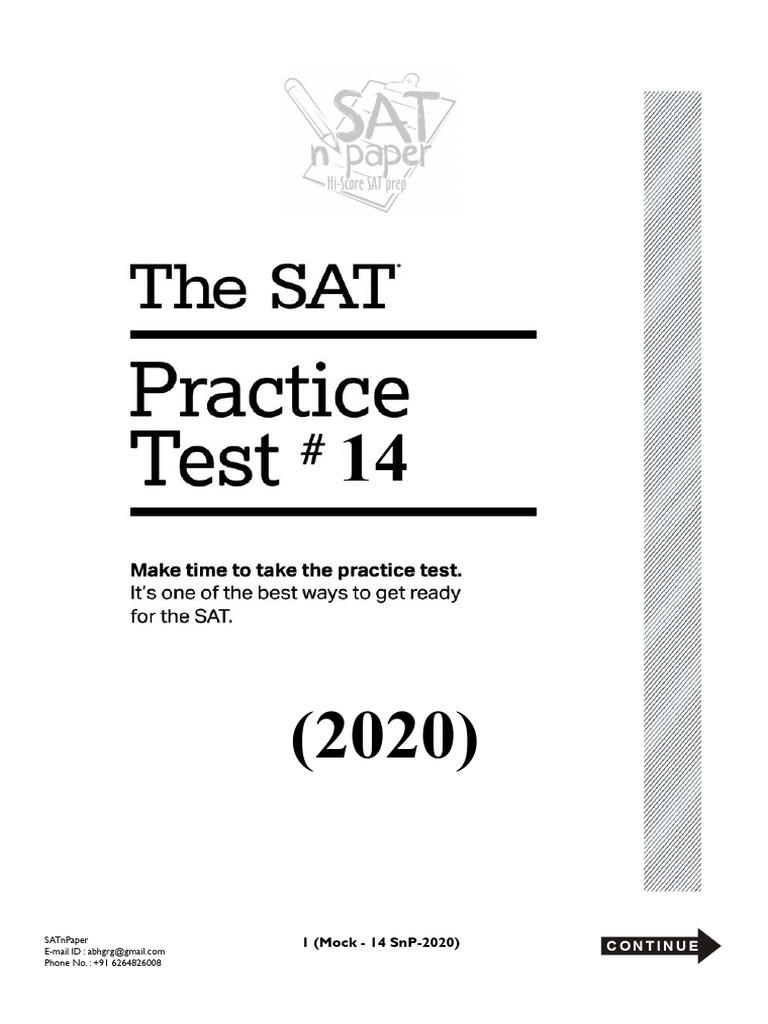 Mock - 14 (10 June) (SnP-2020) | PDF | Circle | Mathematics