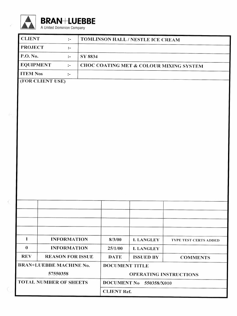 Bran Luebbe Dosing Pump | PDF