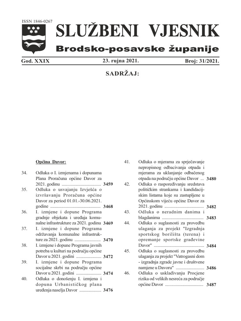 Vjesnik 31 2021 | PDF