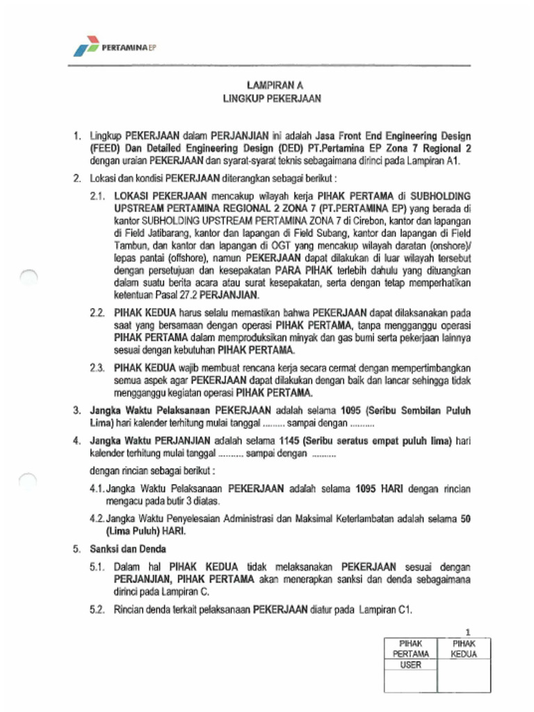 2 Lampiran A-A1 RKS | PDF