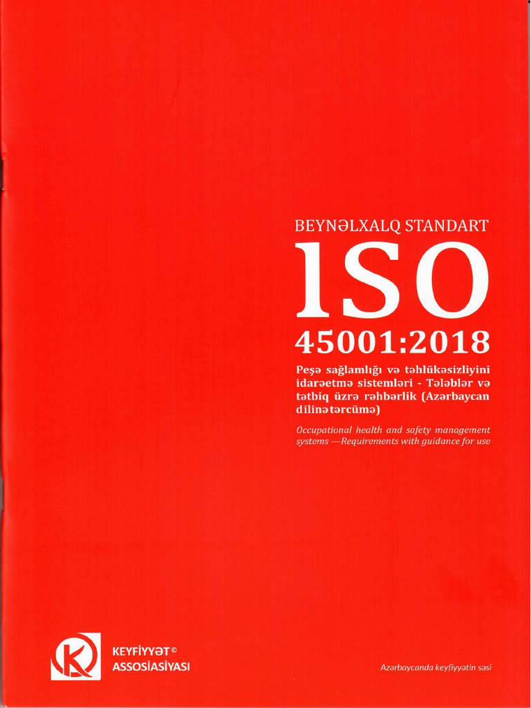 Iso - 45001 | PDF