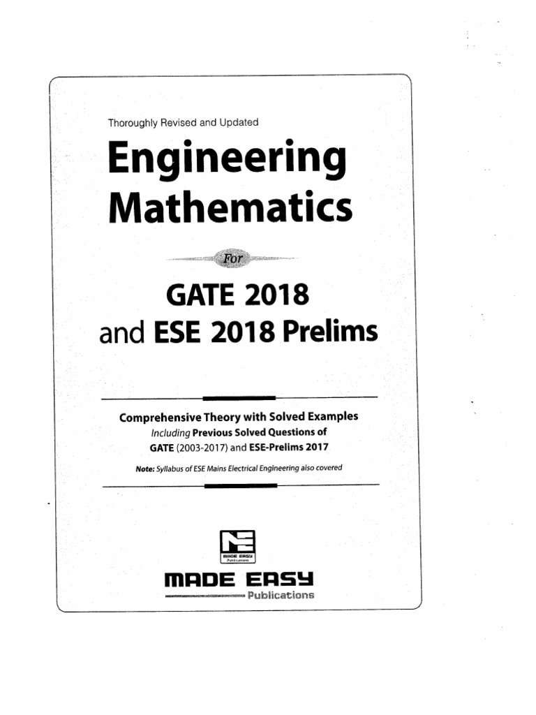 Engineering Mathematics | PDF