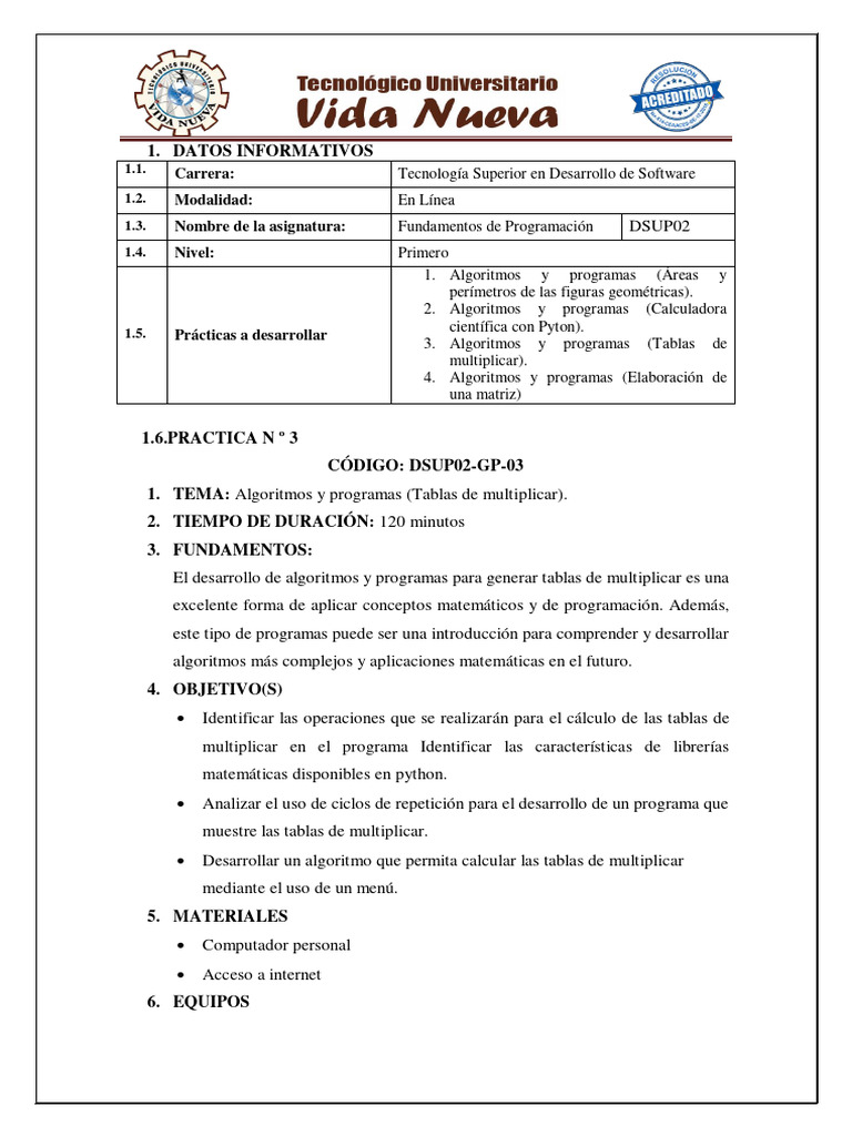 Fundamentos De Programacion Guía Pdf Programación De Computadoras 8726