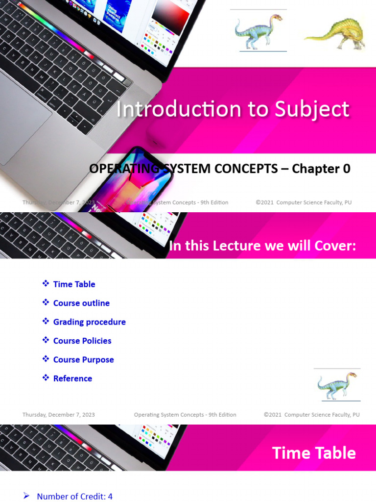 Lecture 0 Introduction | PDF | Operating System | Input/Output