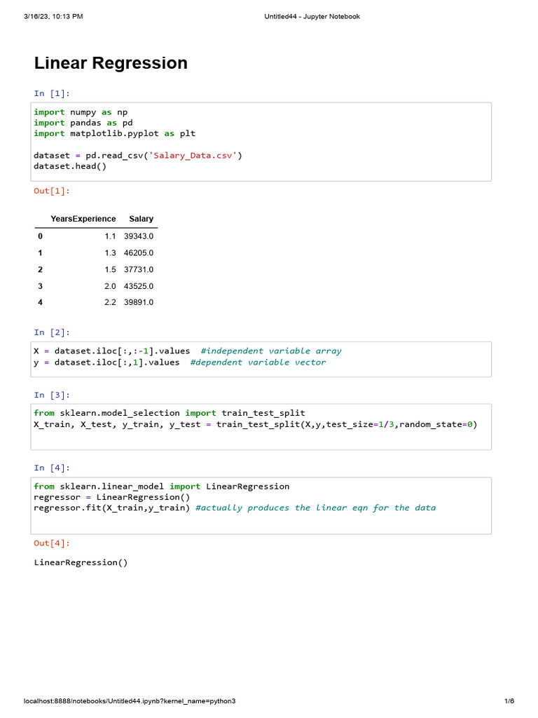 Linear and Logistic Regression | PDF | Dependent And Independent Variables | Interpolation