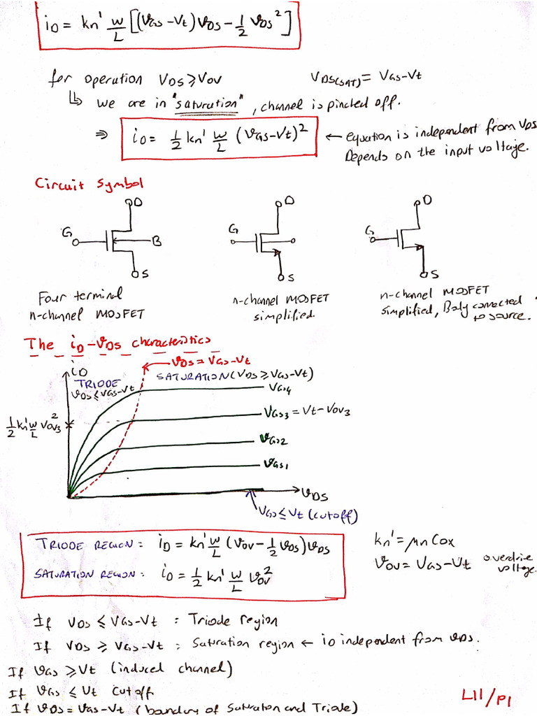 Electronic 2 Lecture 11 | PDF